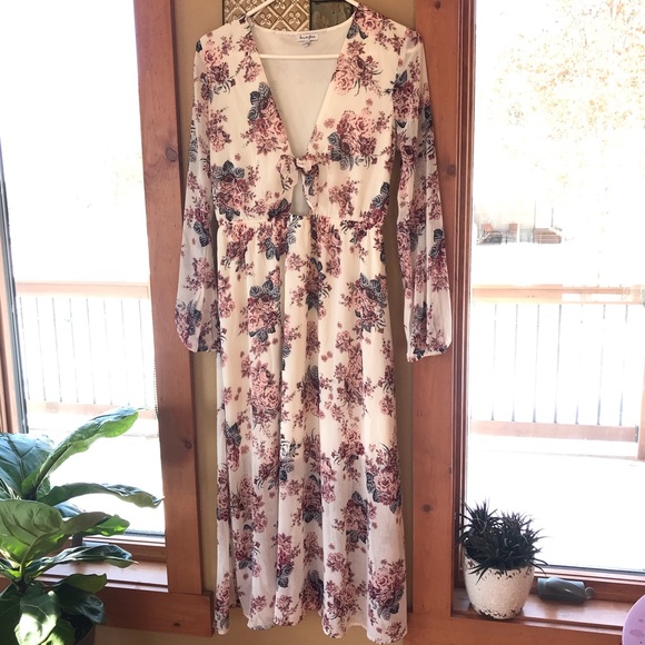 love, Fire | Dresses | Long Floral Dress | Poshmark